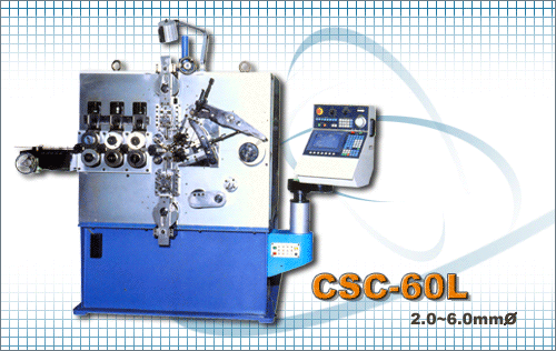 CNC spring making machines, 3D wire bending machines, CNC coiling machines